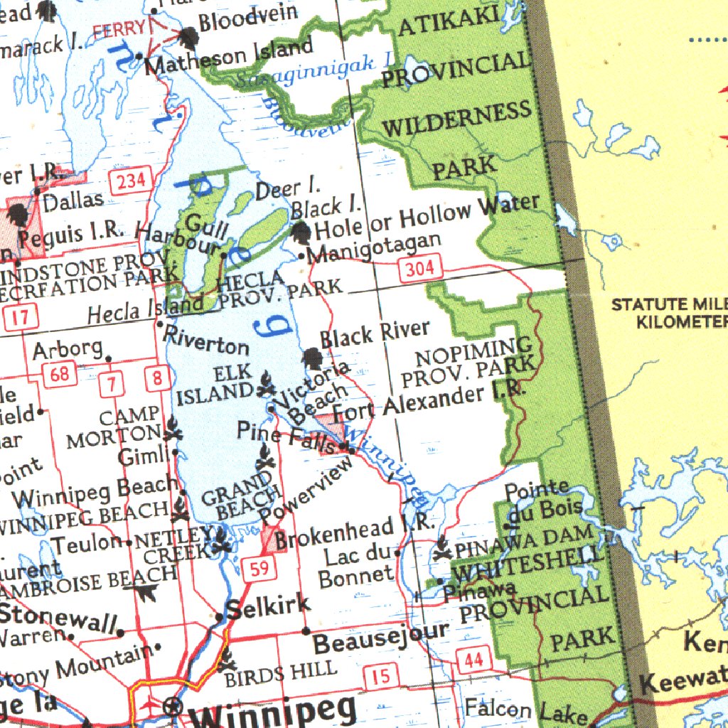 Prairie Provinces 1994 Map by National Geographic | Avenza Maps
