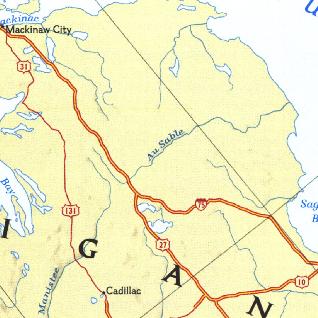 Ontario 1996 Map by National Geographic | Avenza Maps
