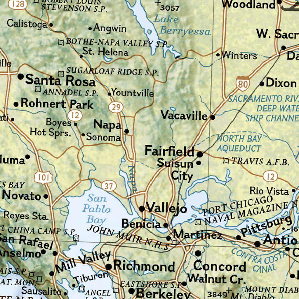 California Map by National Geographic | Avenza Maps