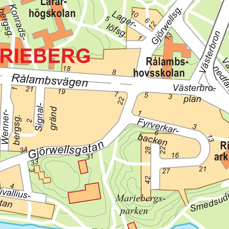 Kungsholmen (Stockholm Tourist Map) by City of Stockholm | Avenza Maps