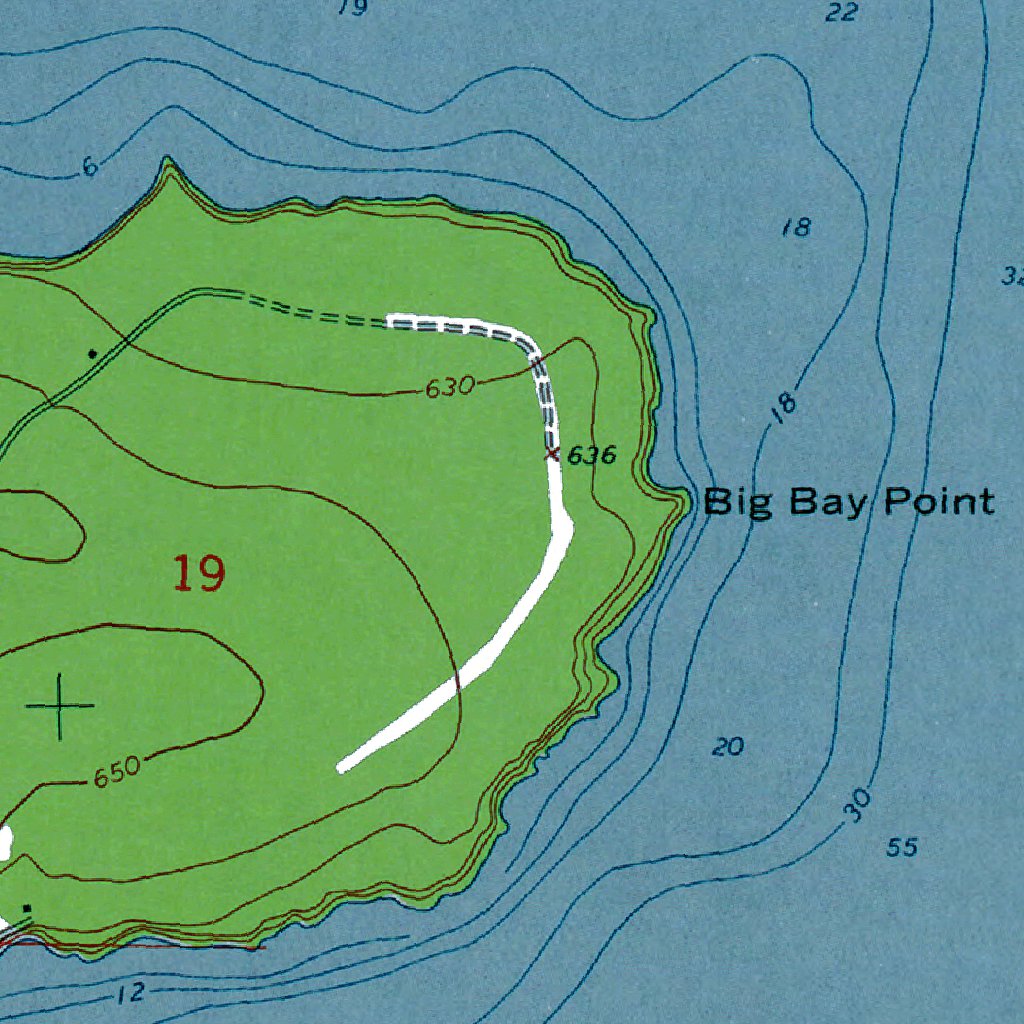 WI-Madeline Island: Authoritative US Topos 1964 Map by Western Michigan ...