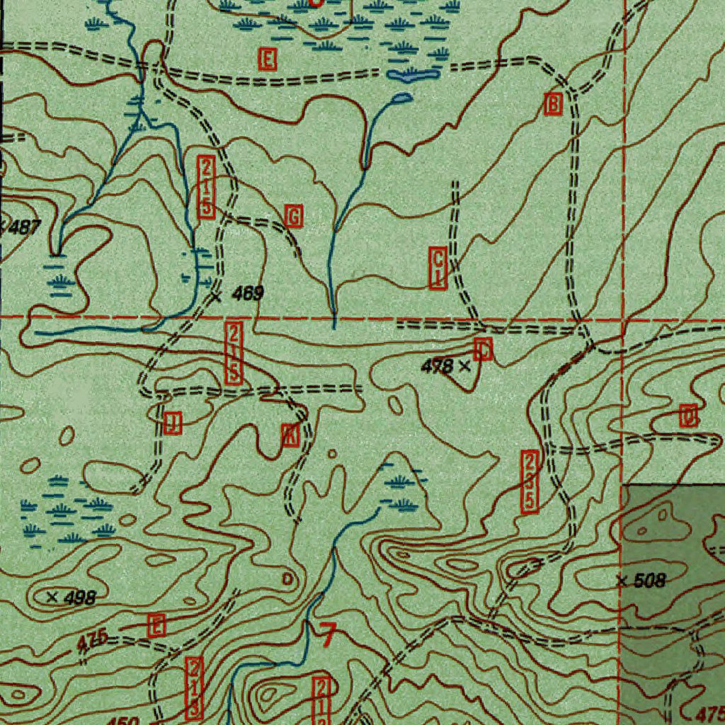 MI-Merriweather: Authoritative US Topos 1999 Map by Western Michigan ...