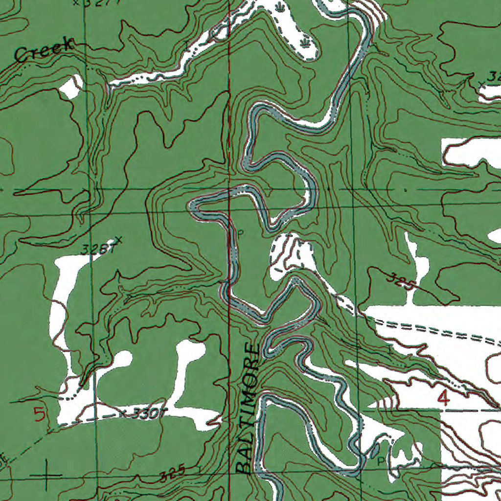 MI-Bruce Crossing: Authoritative US Topos 1982 Map by Western Michigan ...