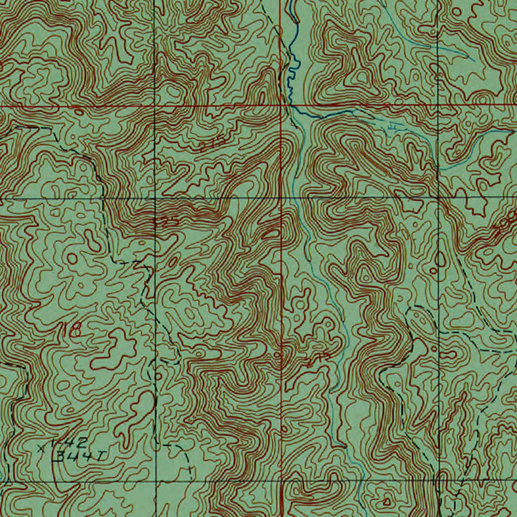 MI-Harvey: Authoritative US Topos 1985 Map by Western Michigan ...