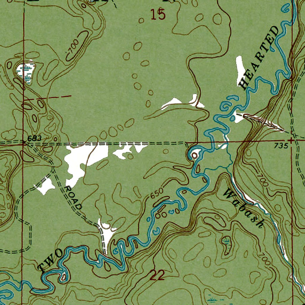 MI-Muskallonge Lake East: Authoritative US Topos 1968 Map by Western ...