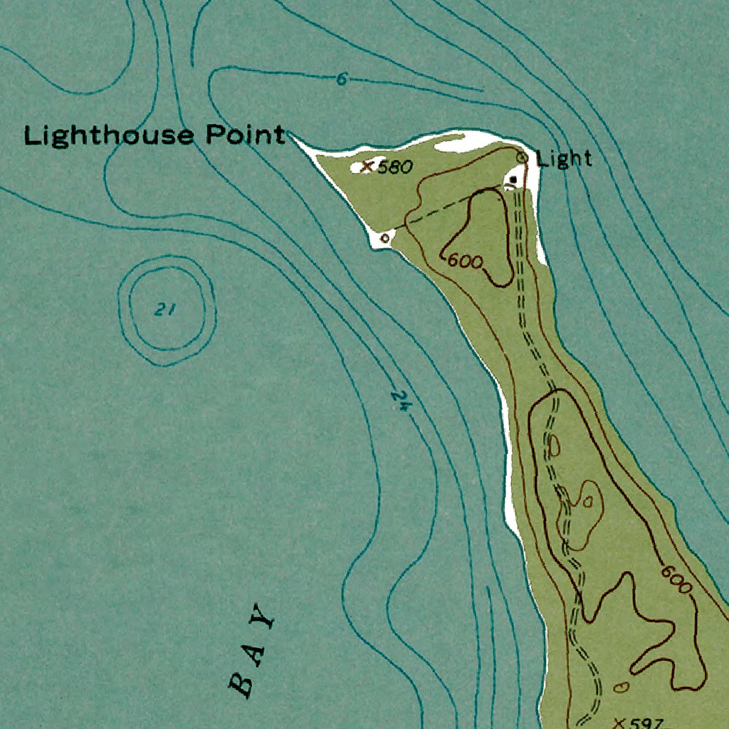 MI-McRae Bay: Authoritative US Topos 1964 map by Western Michigan ...