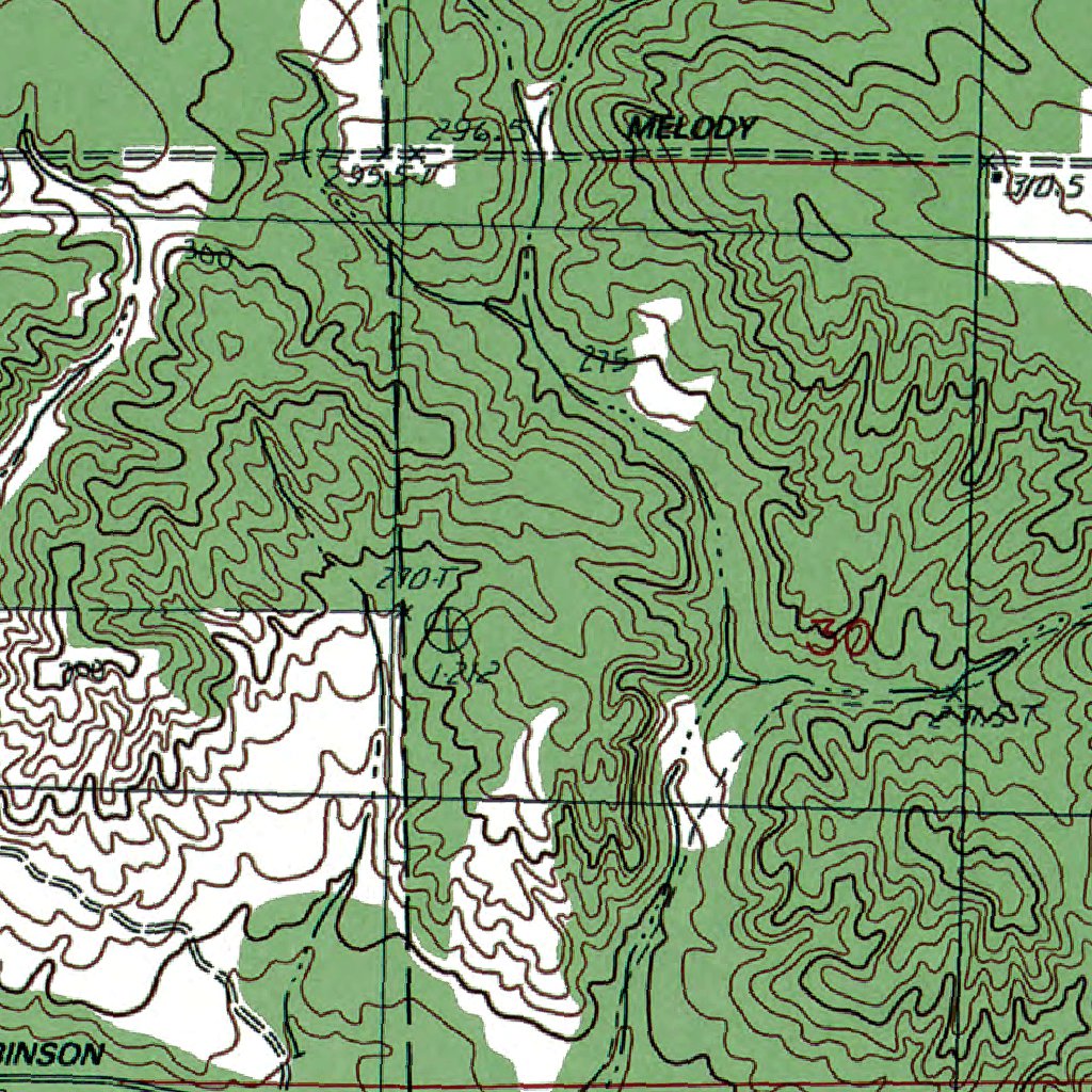 MI-Larks Lake: Authoritative US Topos 1982 Map by Western Michigan ...