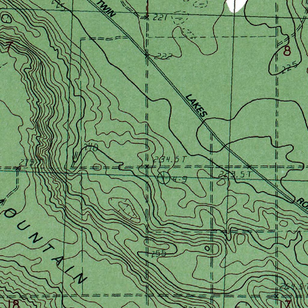 MI-Grace: Authoritative US Topos 1982 Map by Western Michigan ...