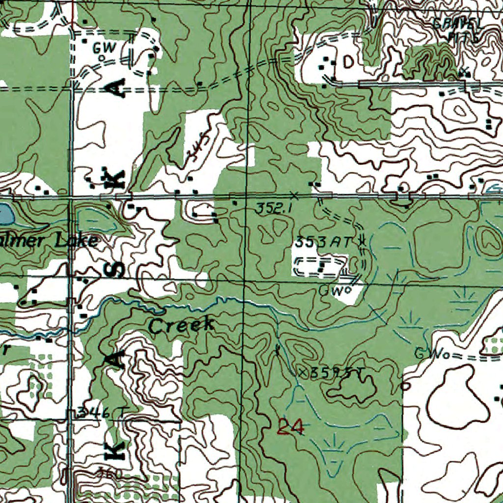 MI-Sigma: Authoritative US Topos 1985 Map by Western Michigan ...