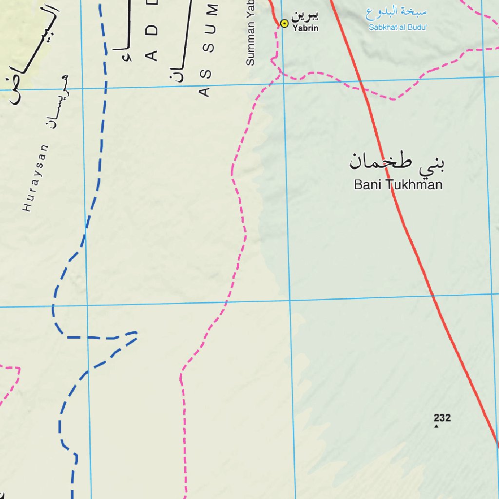 Kingdom of Saudi Arabia المملكة العربية السعودية Map by Farsi Geotech ...