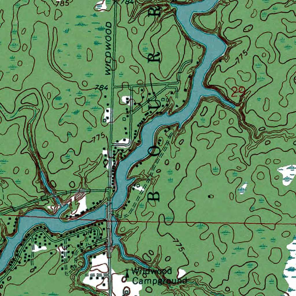 MI-Secord Lake: Authoritative US Topos 1969 Map by Western Michigan ...