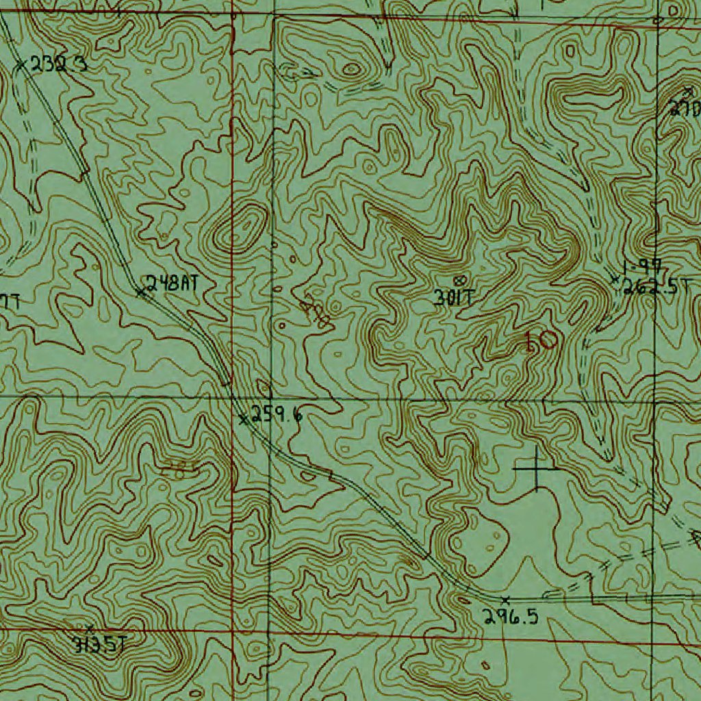 MI-Crystal Valley: Authoritative US Topos 1987 Map by Western Michigan ...
