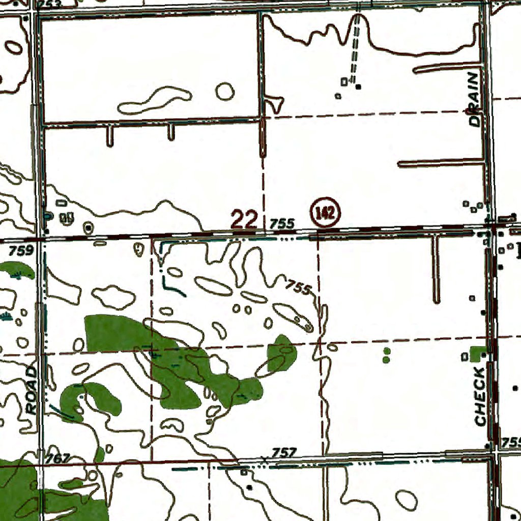 MI-Bad Axe SE: Authoritative US Topos 1970 Map by Western Michigan ...