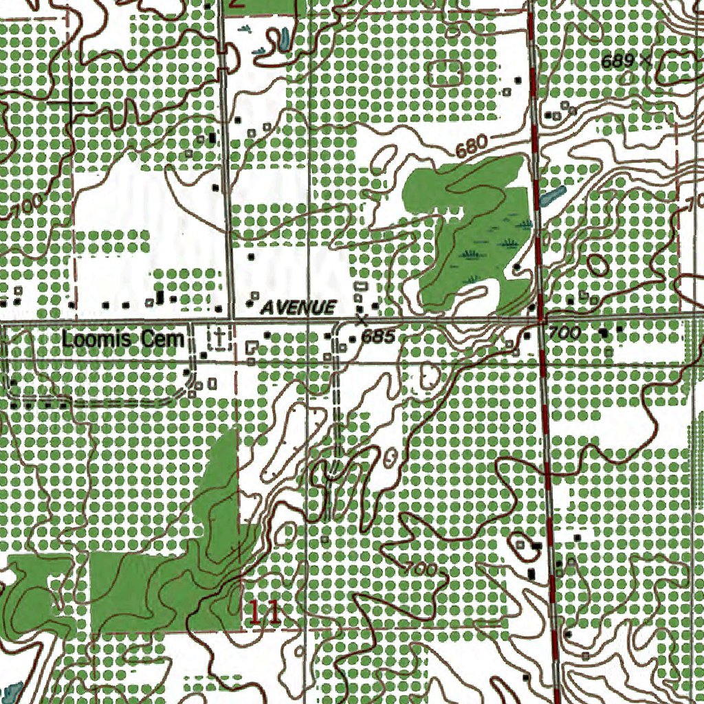 MI-Glenn: Authoritative US Topos 1981 Map by Western Michigan ...