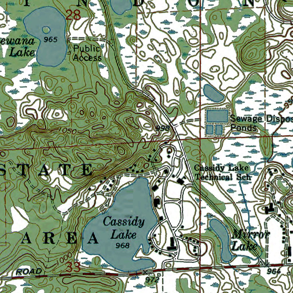 MI-Chelsea: Authoritative US Topos 1973 Map by Western Michigan ...