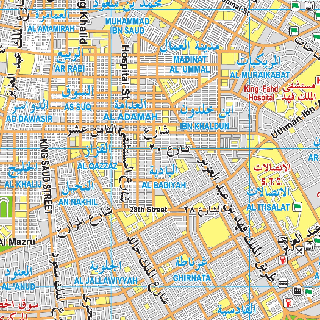 Eastern Region المنطقة الشرقية Map by Farsi Geotech | Avenza Maps