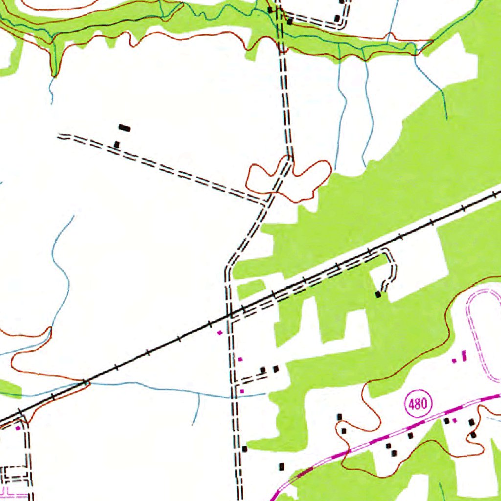 MD-Ridgely: Authoritative US Topos 1944 Map by Western Michigan ...
