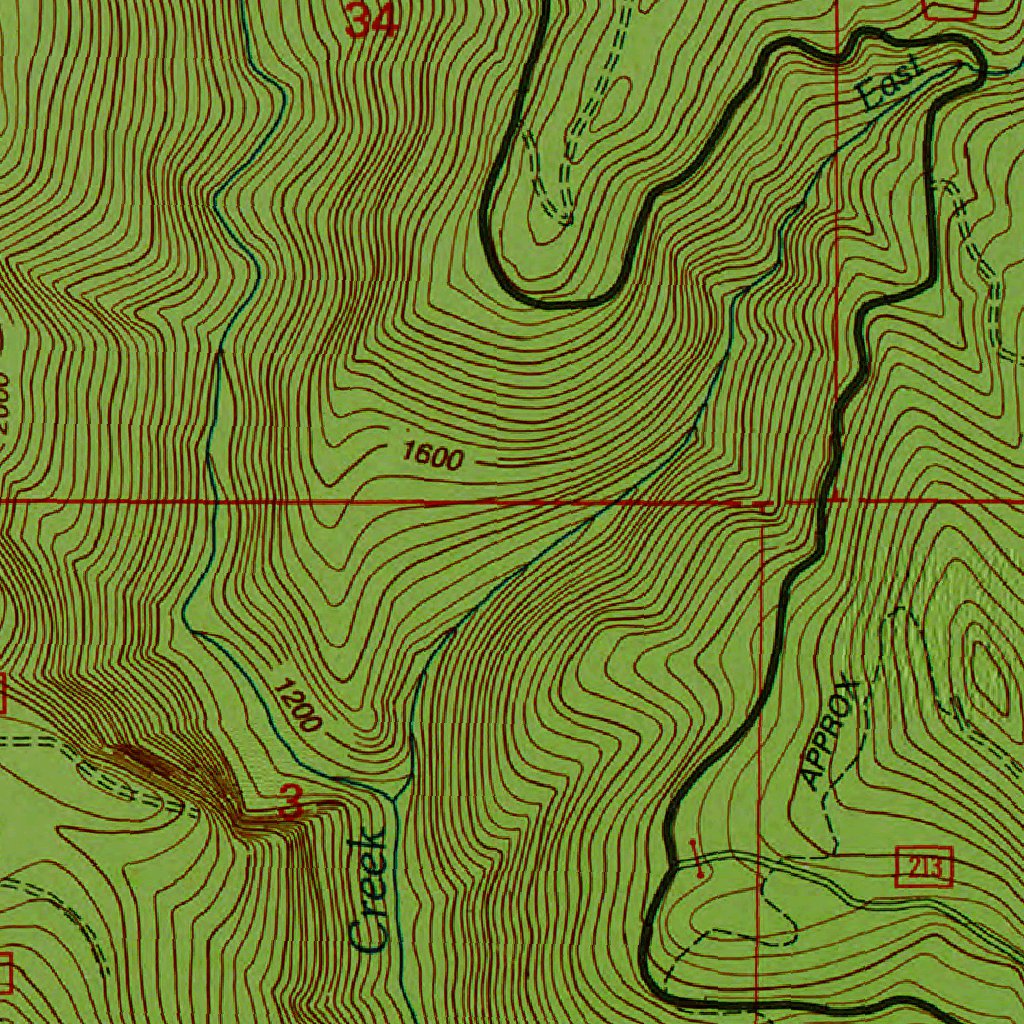 WA-Randle: Authoritative US Topos 1994 Map by Western Michigan ...