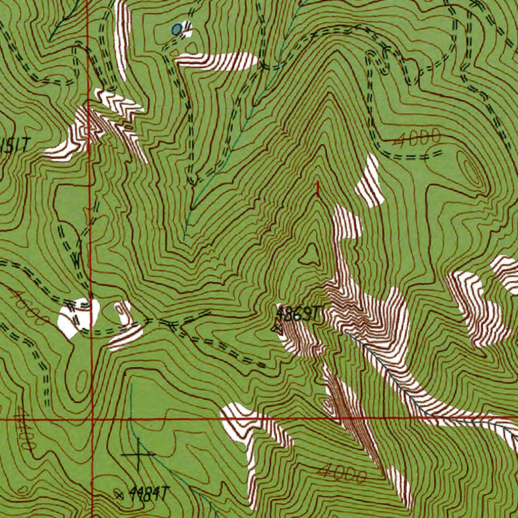 WA-Stampede Pass: Authoritative US Topos 1989 Map by Western Michigan ...