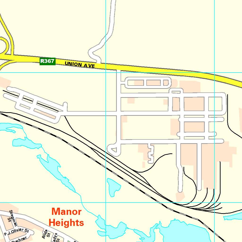 Port Elizabeth StreetMap - Uitenhage Map by MapStudio | Avenza Maps