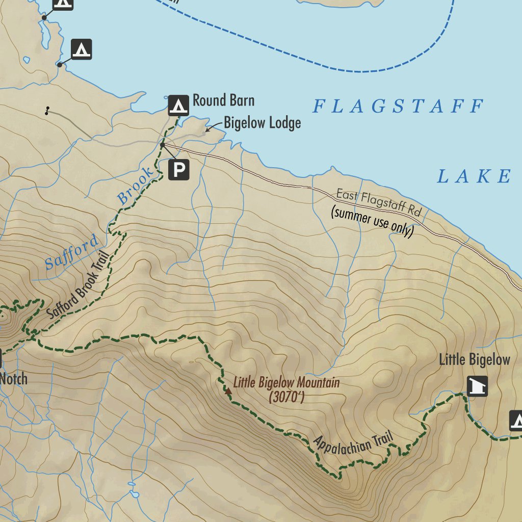 Maine Huts & Trails Map by Center for Community GIS | Avenza Maps