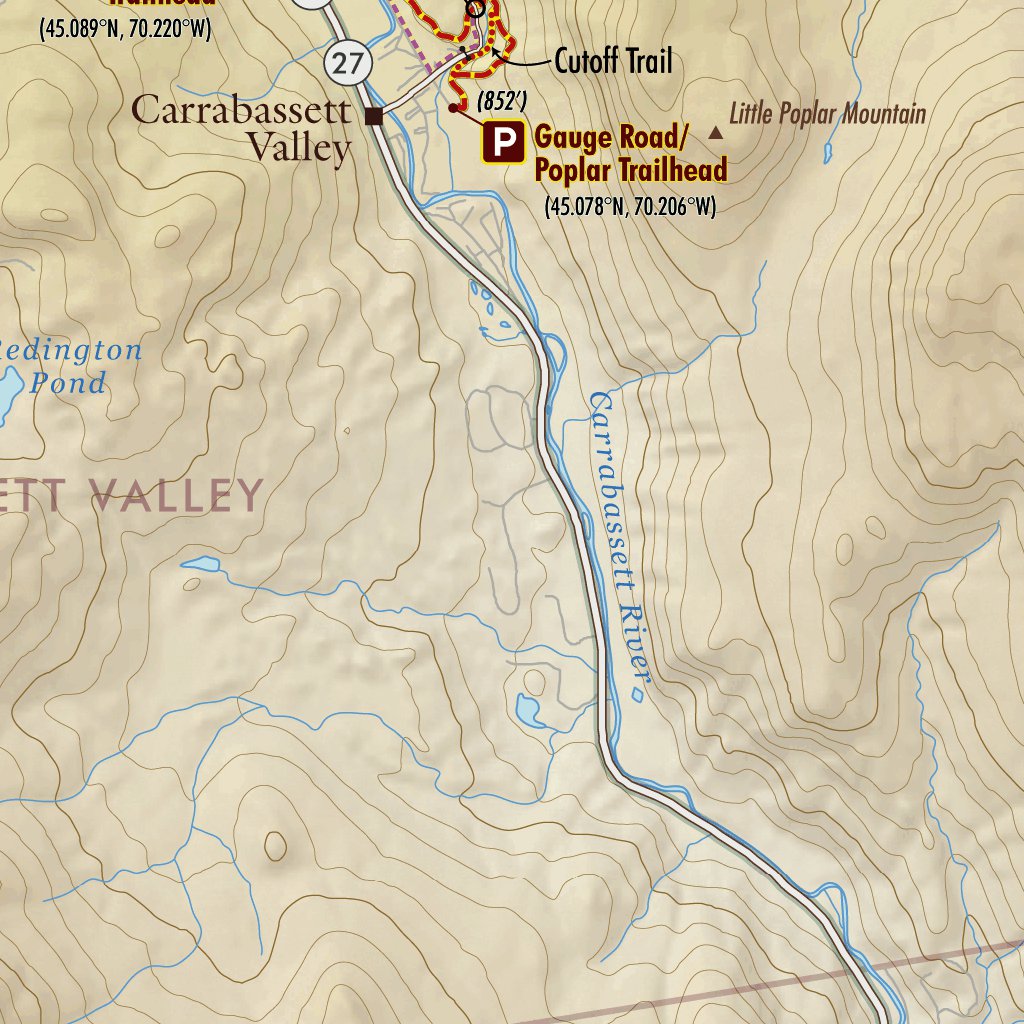 Maine Huts & Trails Map by Center for Community GIS | Avenza Maps