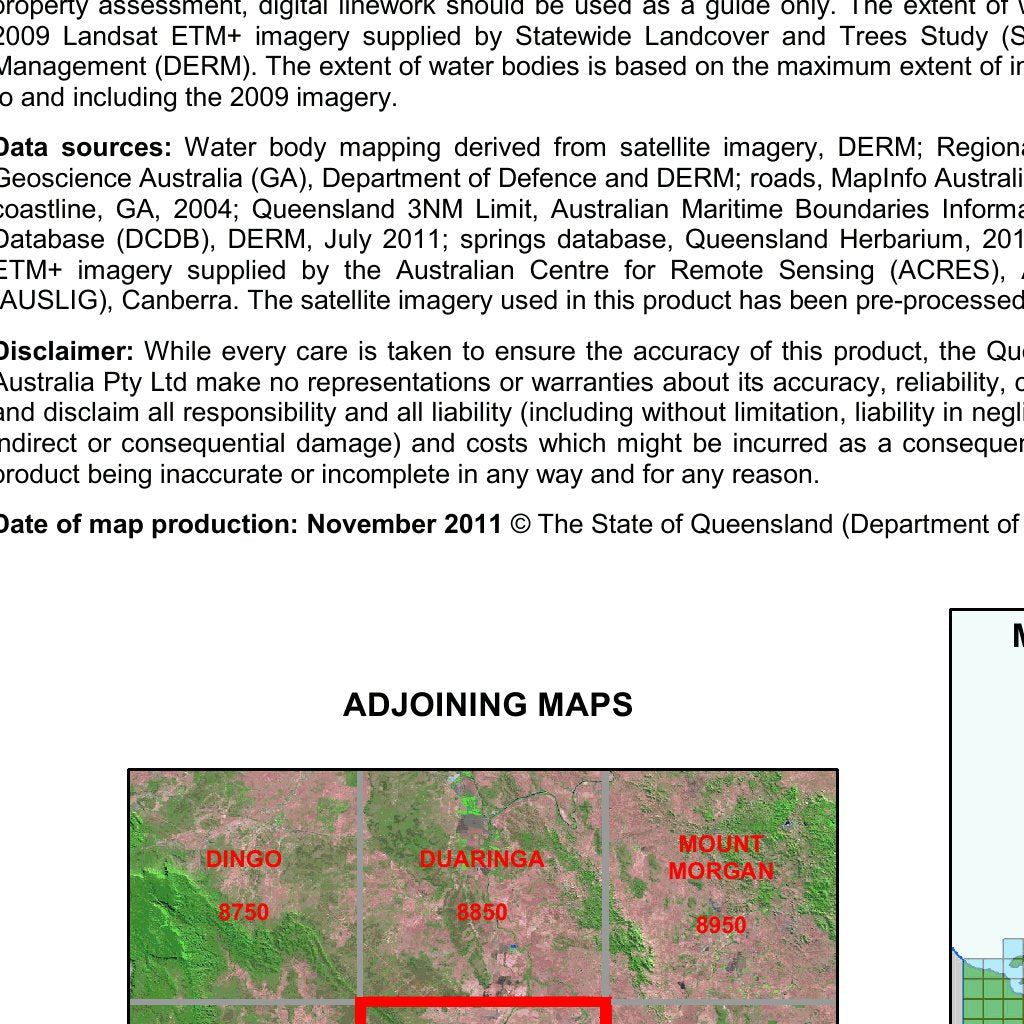 Baralaba Map by Avenza Systems Inc. | Avenza Maps