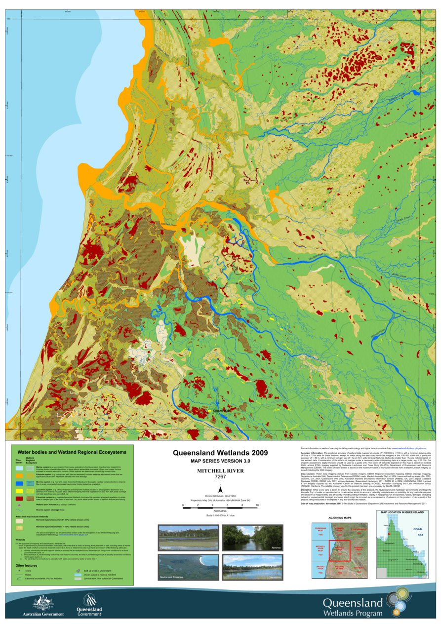 Mitchell River Map by Avenza Systems Inc. | Avenza Maps