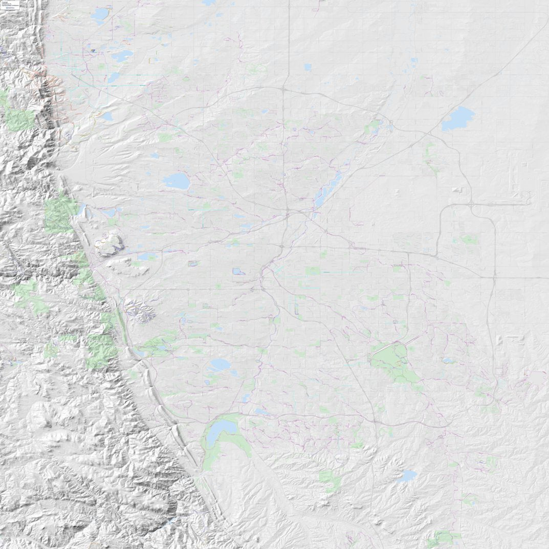 Denver Bike Paths and Trails Map by Orbital View, Inc. | Avenza Maps