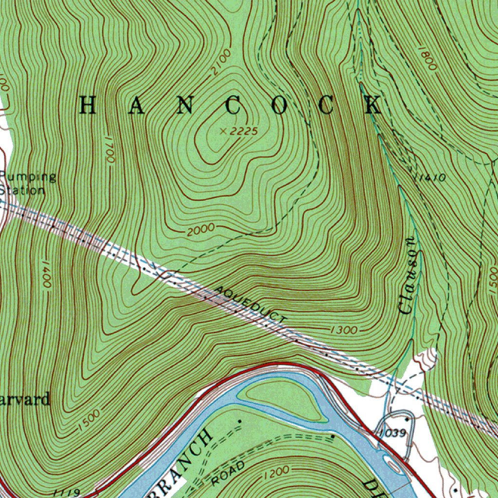NY-Corbett: Authoritative US Topos 1965 Map by Western Michigan ...
