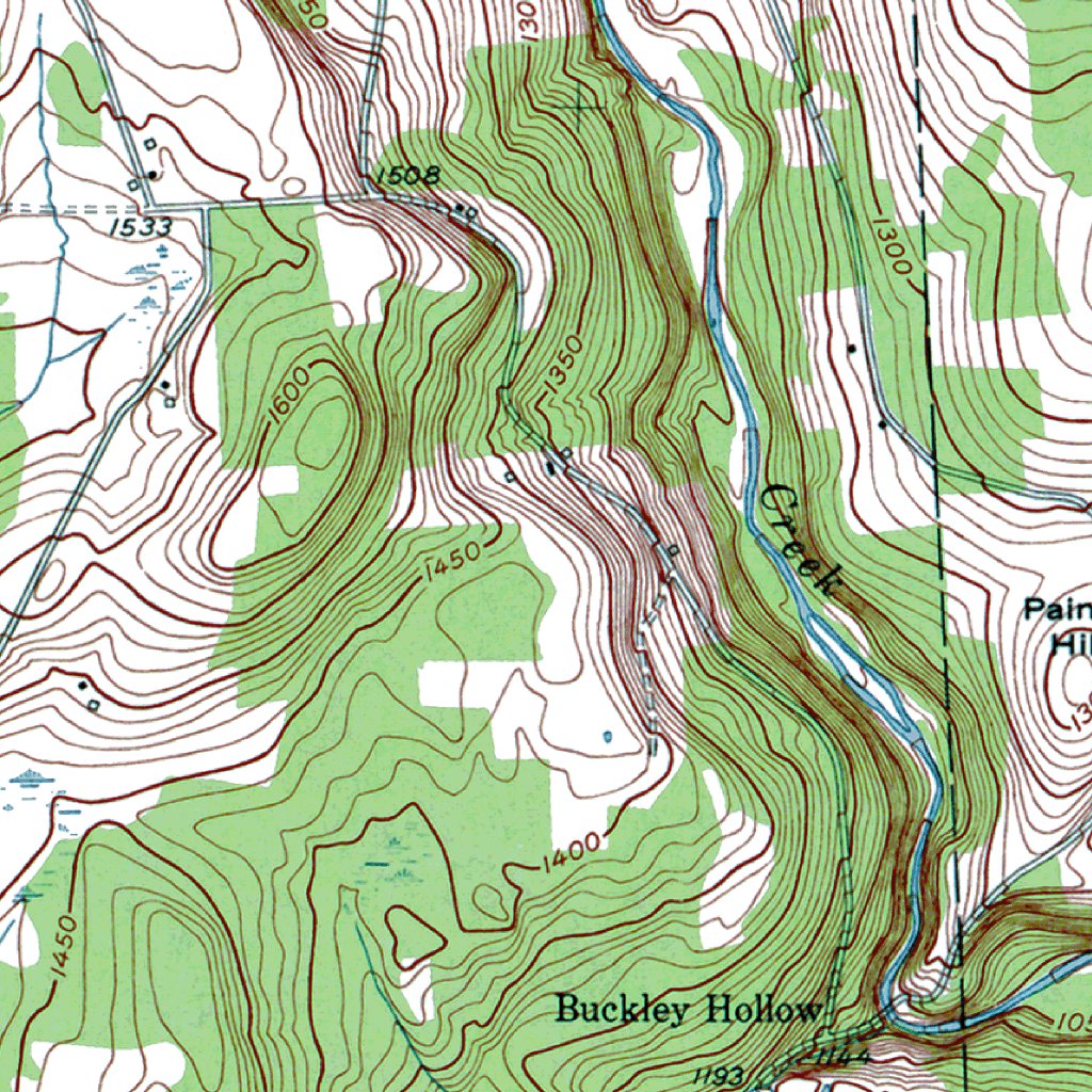 NY-Tyner: Authoritative US Topos 1949 Map by Western Michigan ...