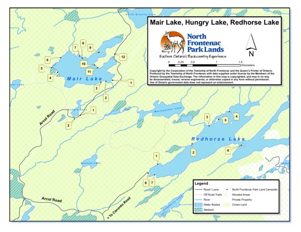 Mair Lake, Hungry Lake, Redhorse Lake Map by Avenza Systems Inc ...