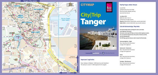 Citymap Tanger Map by Reise Know-How Verlag Peter Rump GmbH | Avenza Maps