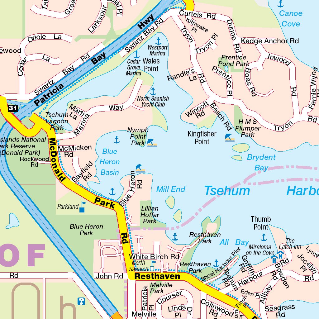 North Saanich and Central Saanich, BC Map by Mapmobility Corp. | Avenza ...