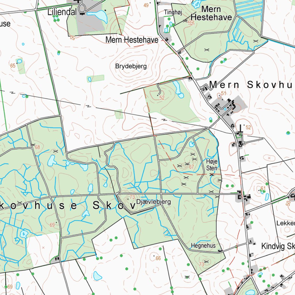94_Vordingborg_kommune_DK Map by OnlyMaps.dk | Avenza Maps