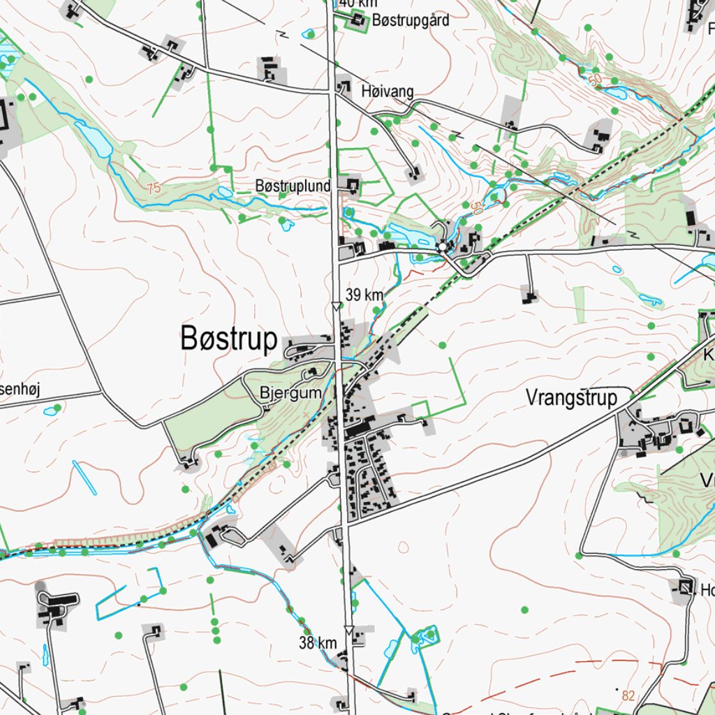 13_Favrskov_kommune_DK Map by OnlyMaps.dk | Avenza Maps