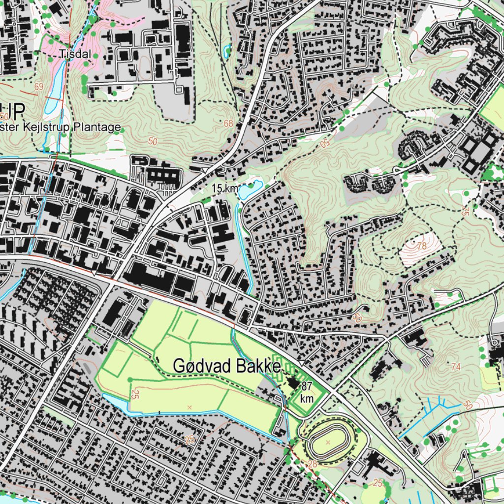 75_Skanderborg_kommune_DK Map by OnlyMaps.dk | Avenza Maps