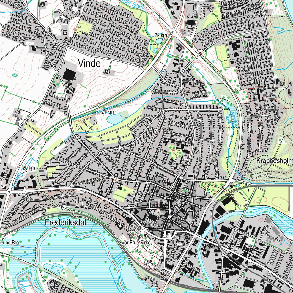 93_Viborg_kommune_DK Map by OnlyMaps.dk | Avenza Maps