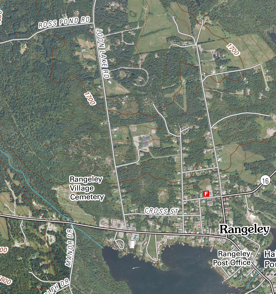 Maine - Rangeley - Rangeley Lakes Map by ad nauseam | Avenza Maps