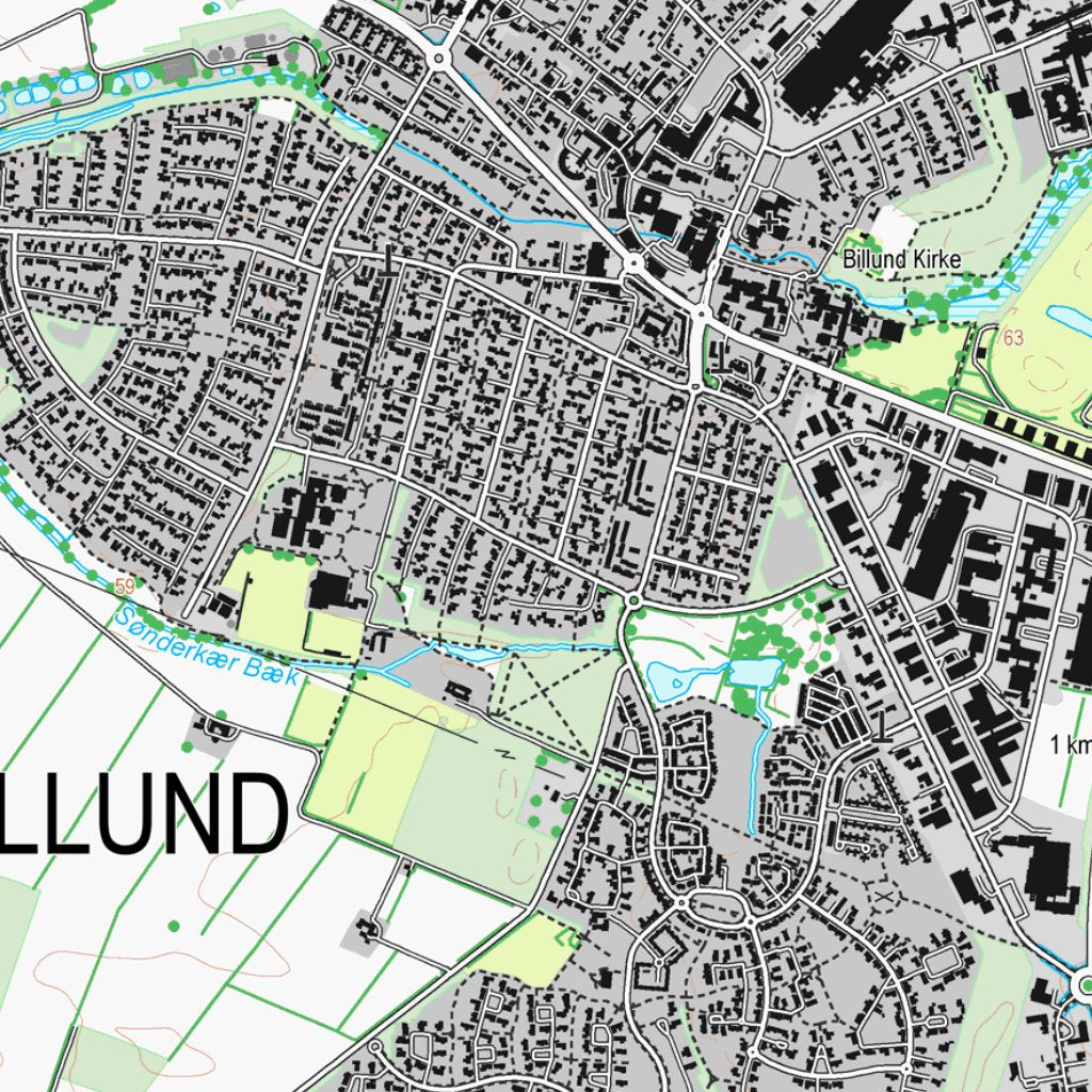 05_Billund_kommune_DK Map by OnlyMaps.dk | Avenza Maps