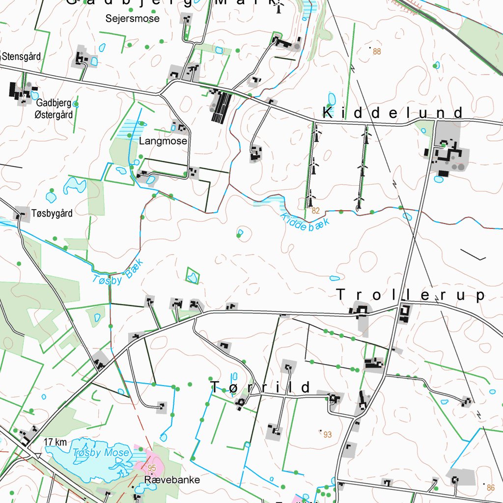 91_Vejle_kommune_DK Map by OnlyMaps.dk | Avenza Maps