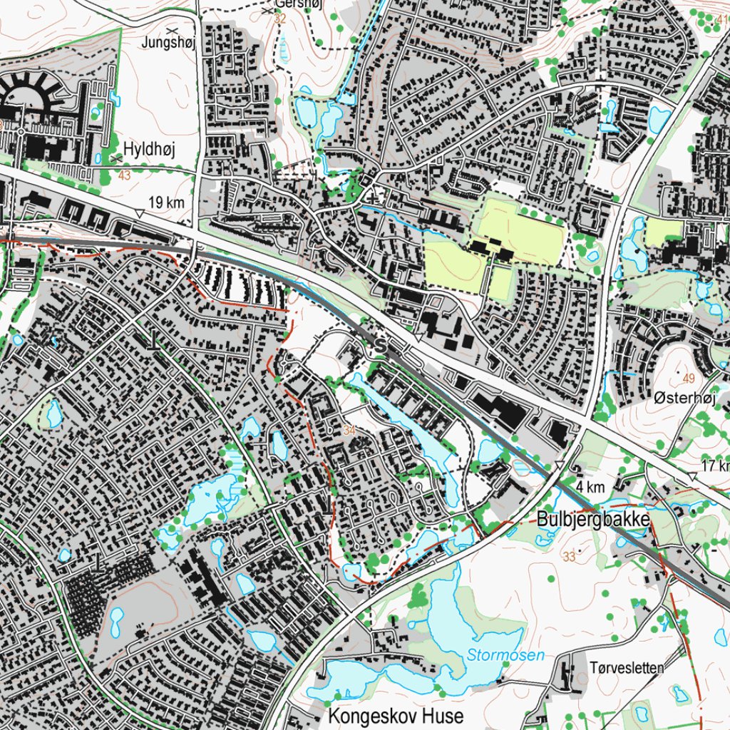 111_Region_Hovedstaden_DK Map by OnlyMaps.dk | Avenza Maps