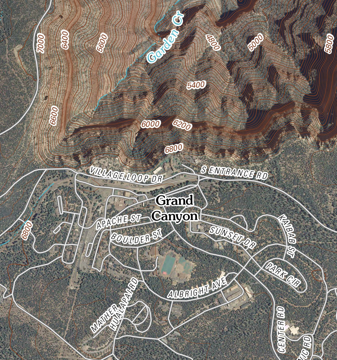 Arizona - Grand Canyon Map by ad nauseam | Avenza Maps