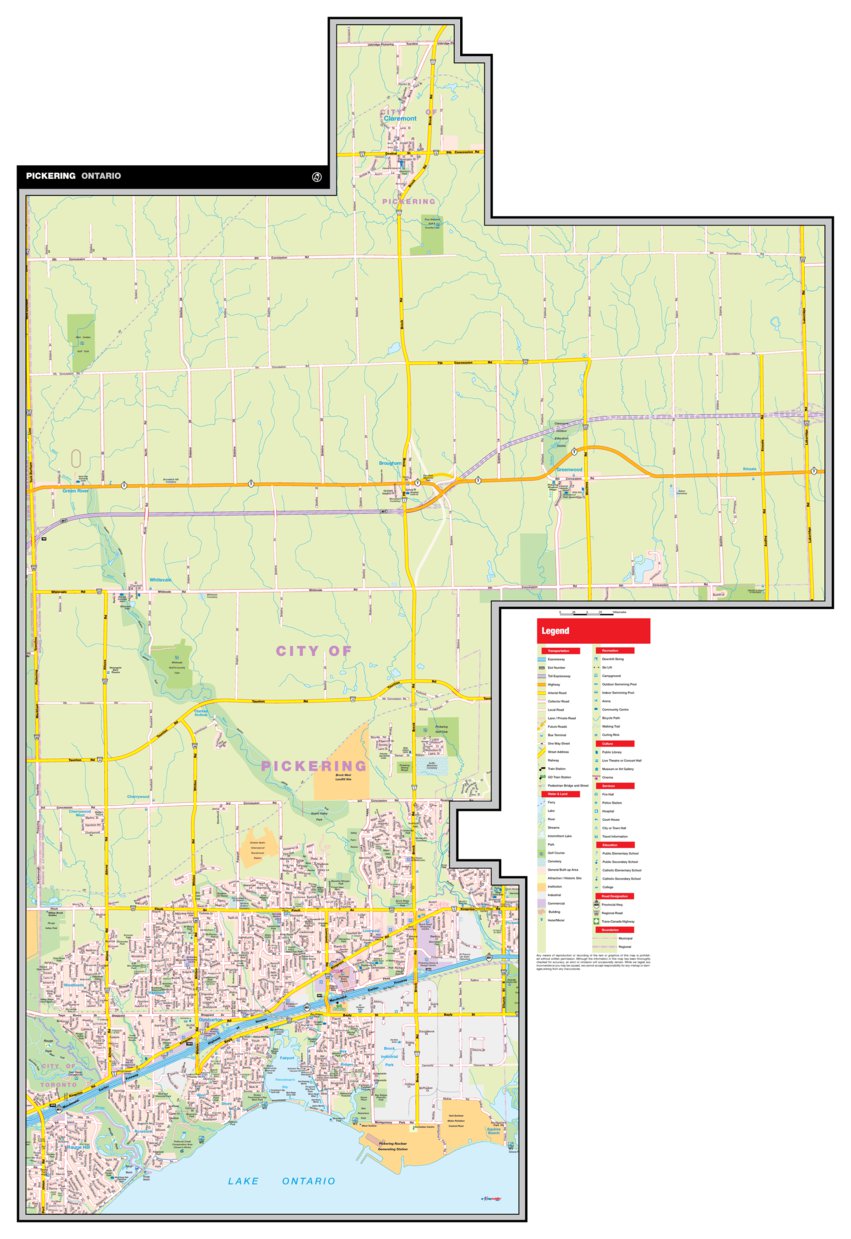 Pickering, ON Map by Mapmobility Corp. | Avenza Maps