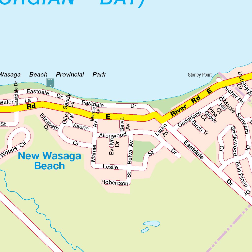 Wasaga Beach, ON Map by Mapmobility Corp. | Avenza Maps