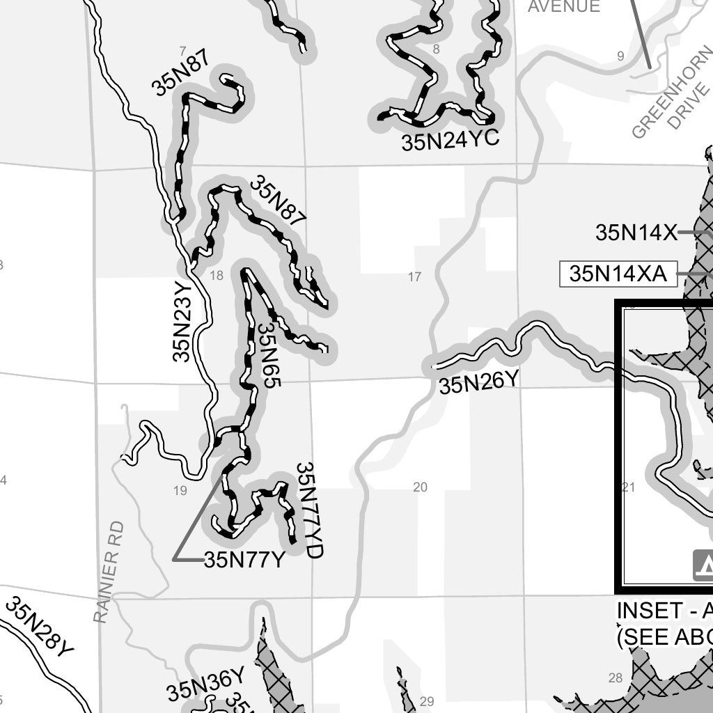 Shasta-Trinity MVUM - Weaverville (south) Map by US Forest Service R5 ...