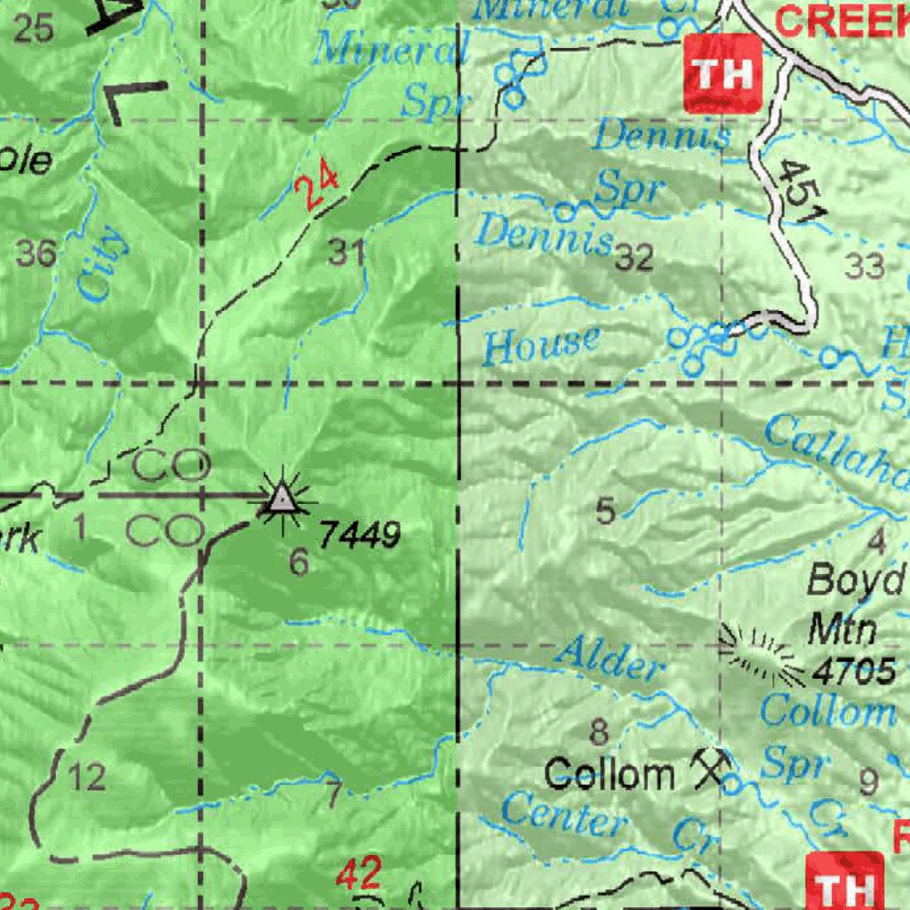 Tonto National Forest North (1 of 2) Map by MontanaGPS | Avenza Maps