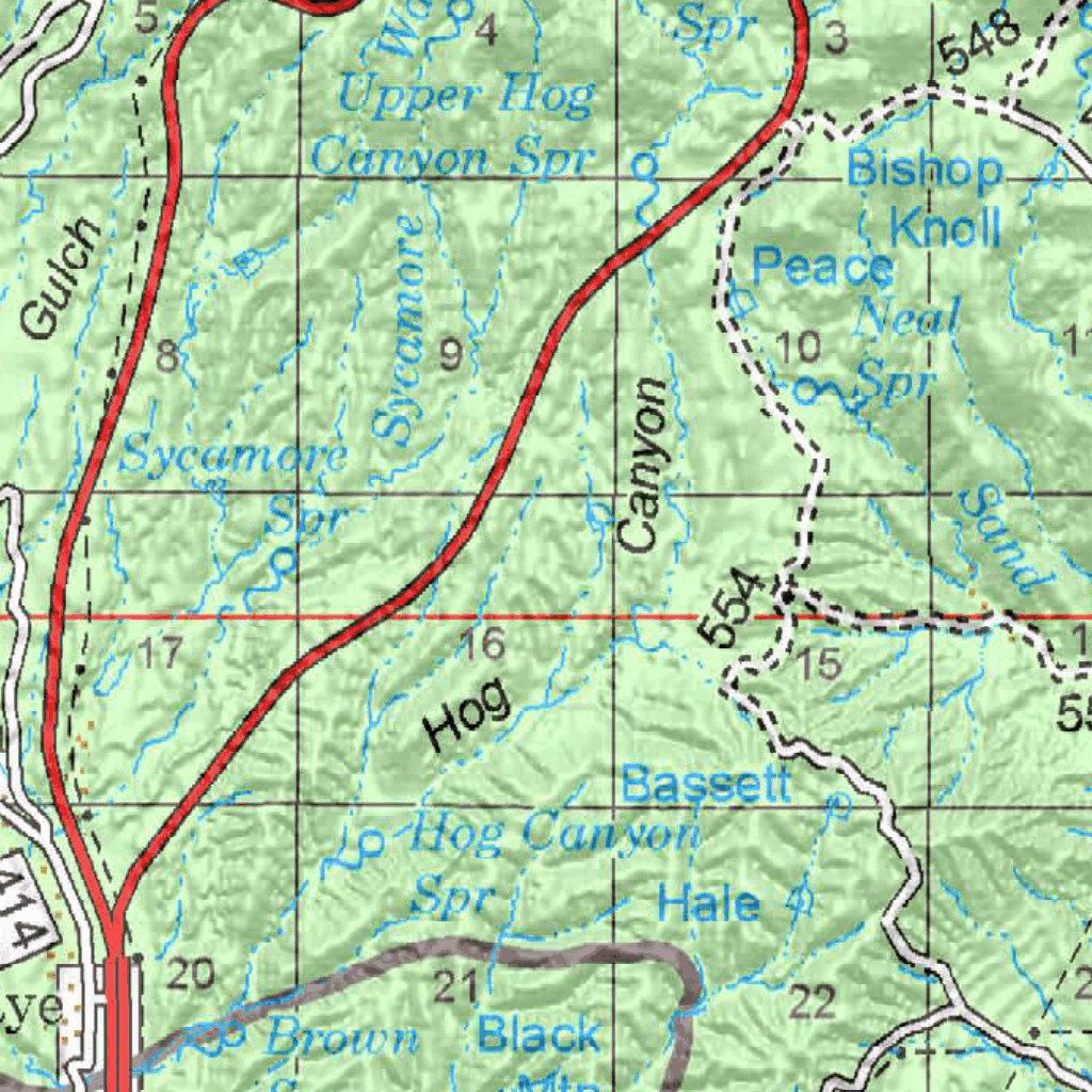 Tonto National Forest North (1 of 2) Map by MontanaGPS | Avenza Maps