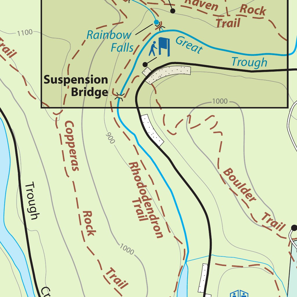 Trough Creek State Park Map by Avenza Systems Inc. | Avenza Maps