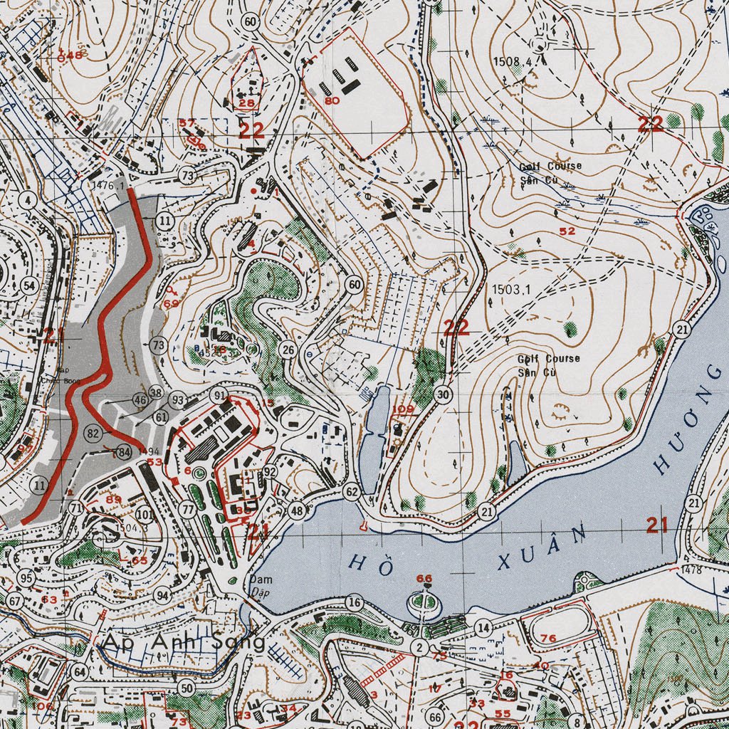 Ðà Lạt Map by Avenza Systems Inc. | Avenza Maps
